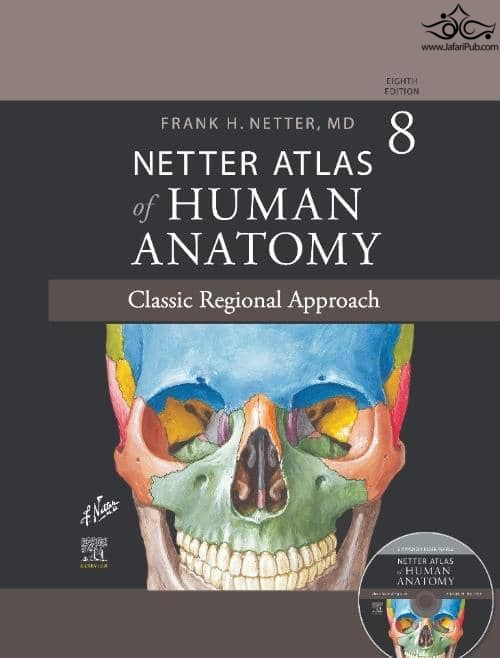 Netter Atlas of HUMAN ANATOMY 8e + Appendix (تحریر)
